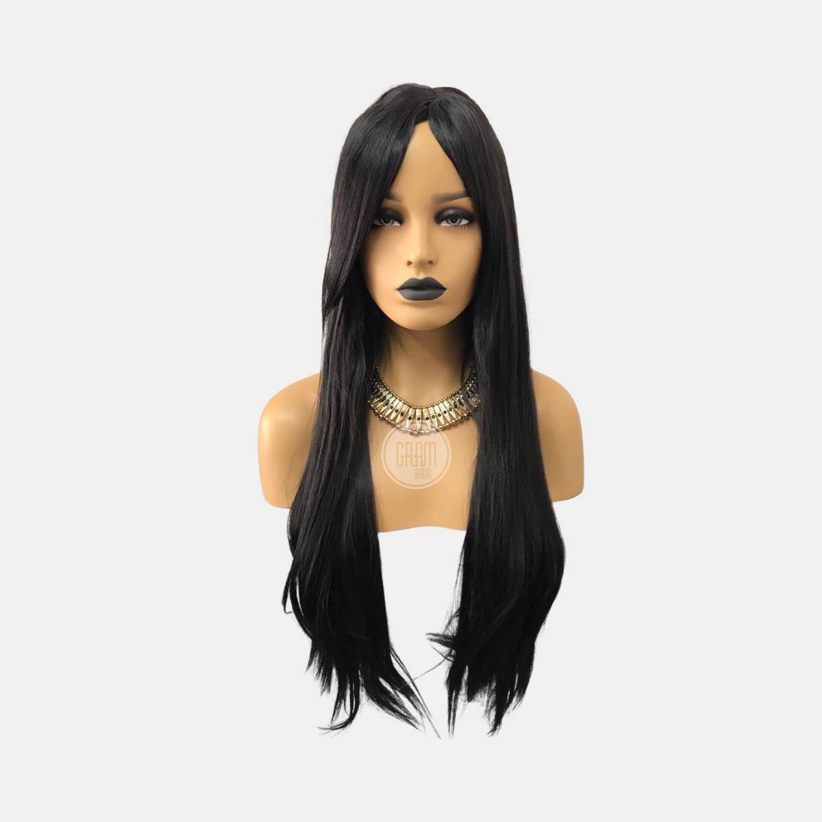 PERUCA LISA #6018X C/ FRANJA - Gram Hair